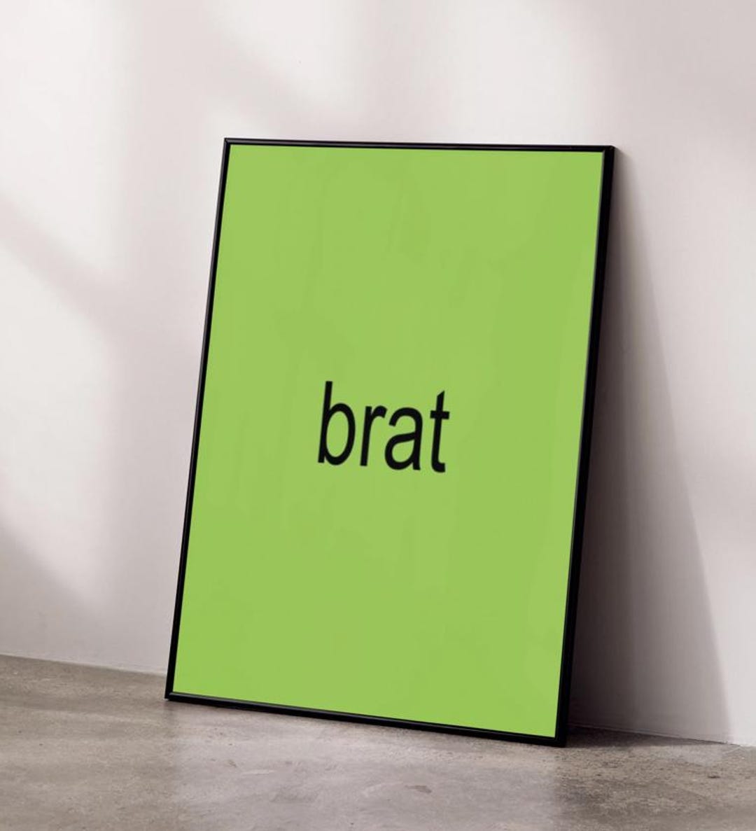 BRAT Posters Charli XCX Brat Themed Set of 2 Digital Download Trendy ...