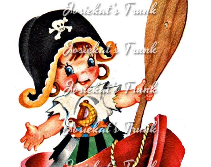 Lady Pirate| Pirate Girls Clipart Bundle Transparent PNG| Pretty Girls ...