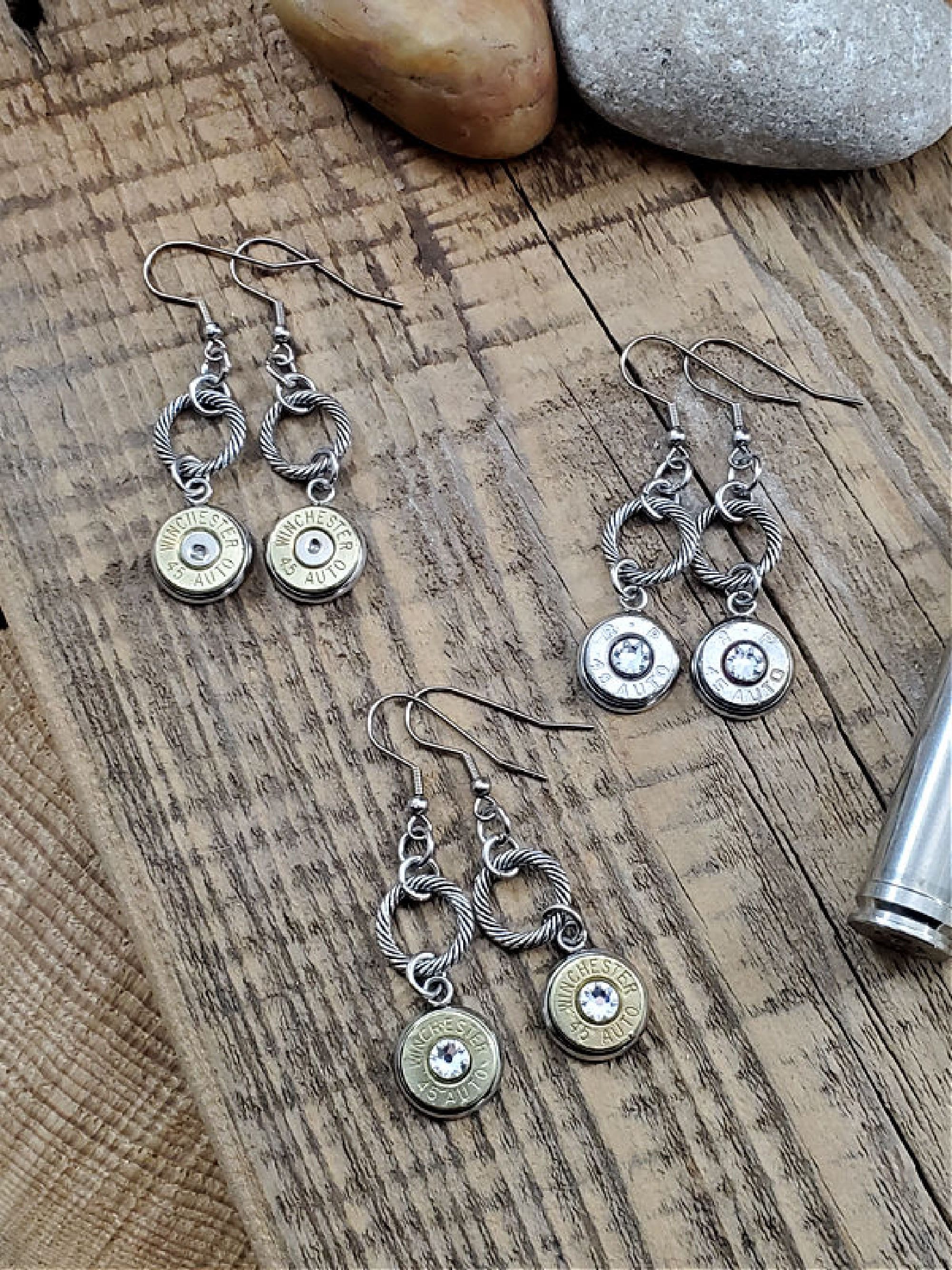 Bullet Jewelry Bullet Earrings BEST SELLER for 8 Years | Etsy