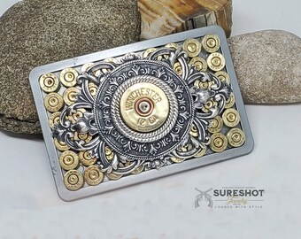 Shotshell & Bullet Casing Oval Belt Buckle BEST SELLER for Seven Years ...