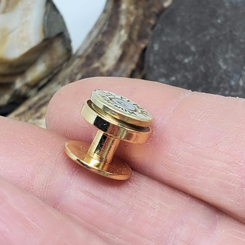 Tuxedo Studs - GOLD Shirt Studs - Tuxedo Buttons - Men's Suit ...