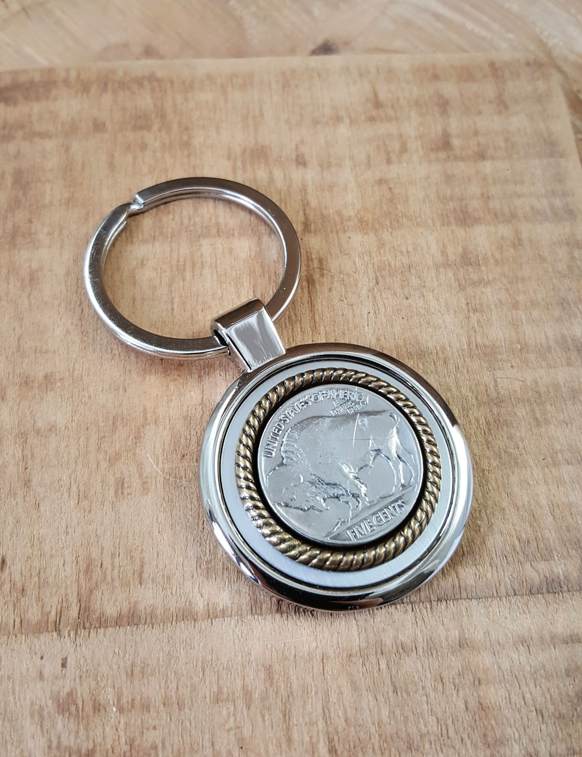 Keychains - Keyrings - Men's Accessories - Coin Jewelry - Genuine ...