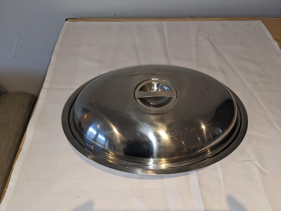 GENSE Swedish Stainless Steel Serving Dish and Lid Scandinavian ...