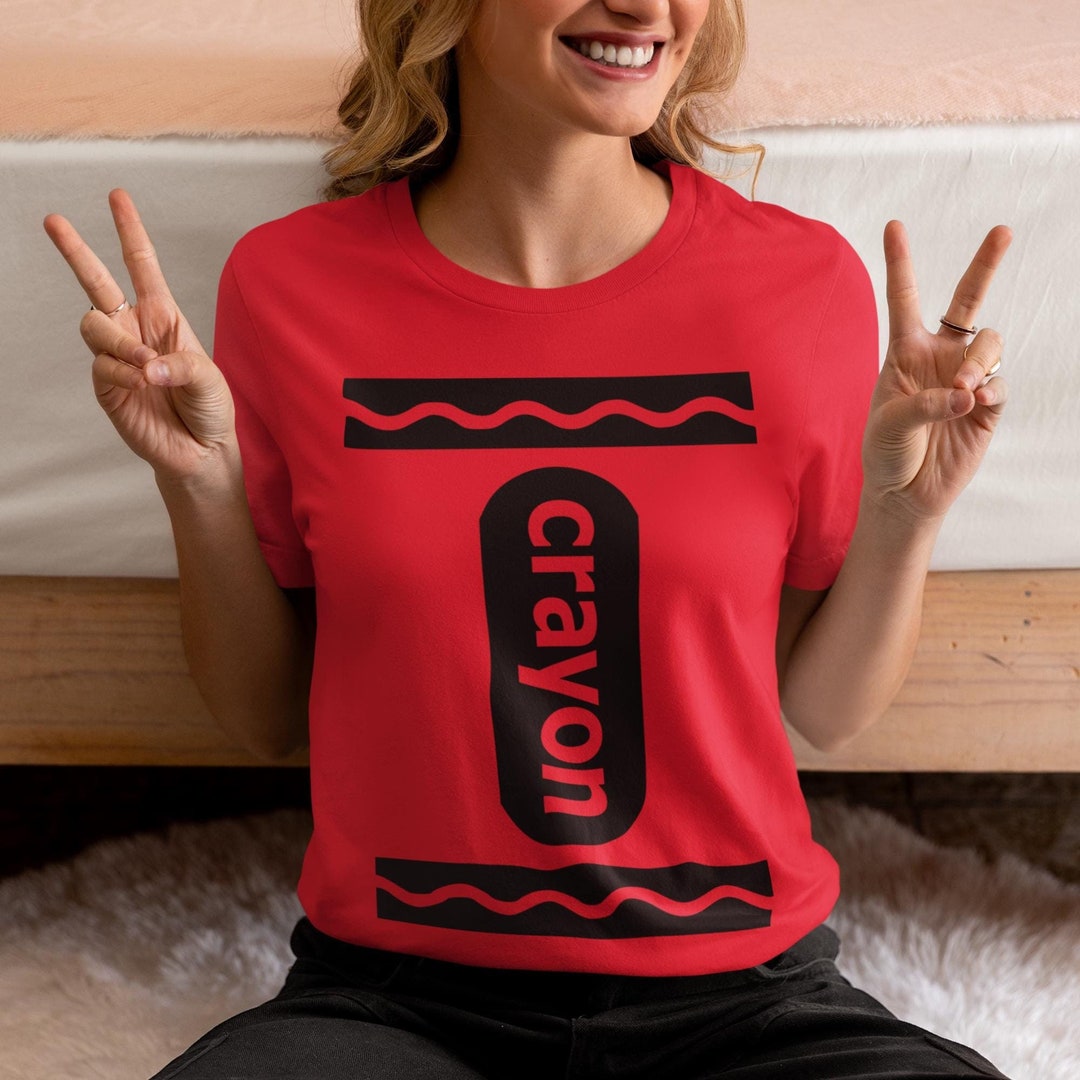 Crayon Matching Shirt Crayon Halloween Costume Teacher Halloween Shirts ...