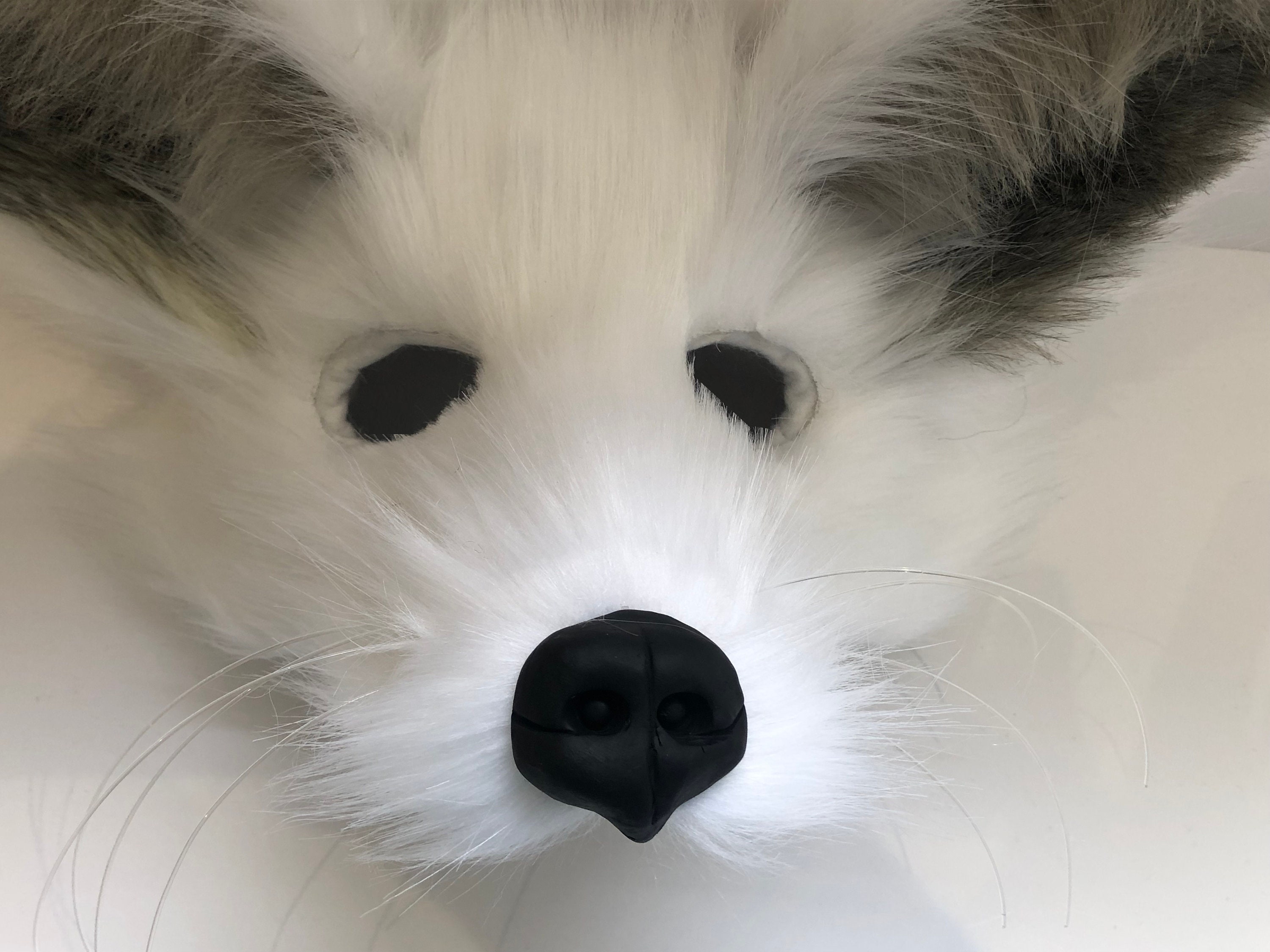 Arctic Fox Mask Adult or Child Sizes - Etsy UK