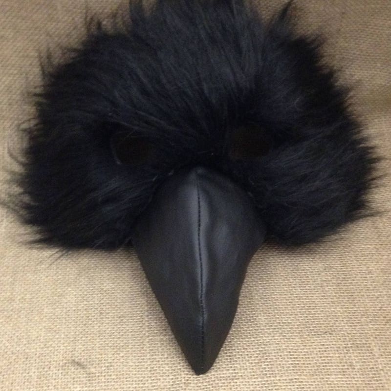 Raven Mask - Etsy