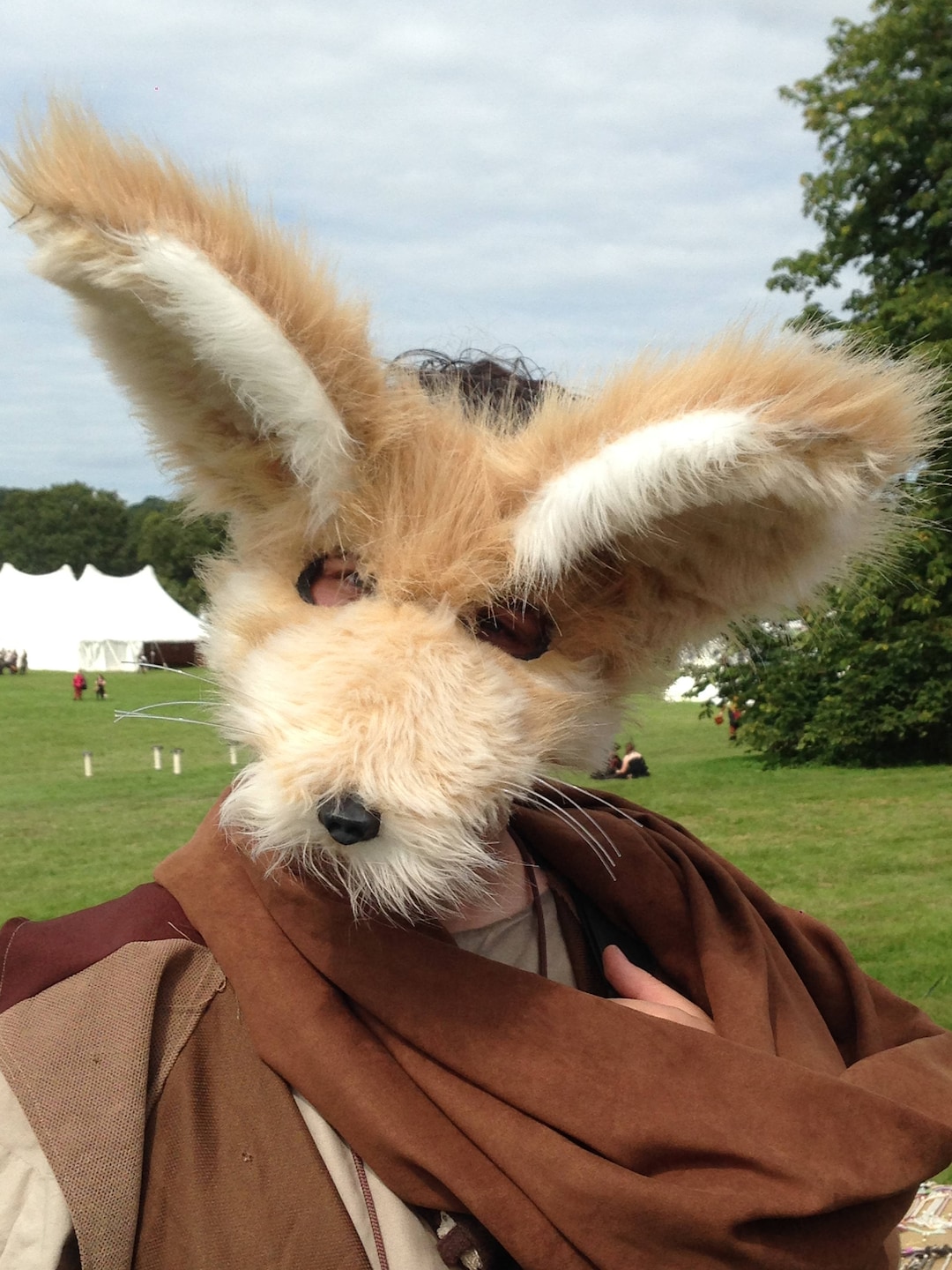 Fennec Fox Mask - Adult Fox Mask - Weatherproof Fox Mask - LARP Fox ...