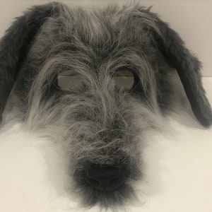 Scottish Deerhound Mask - Etsy