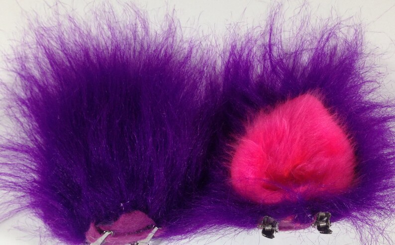 Purple and Pink Cat Ears Cheshire Cat Ears - Etsy