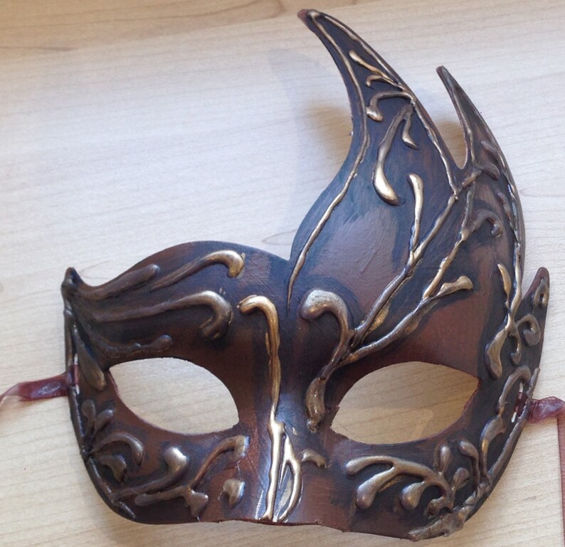 Handmade Asymmetric Masquerade Masks | Etsy