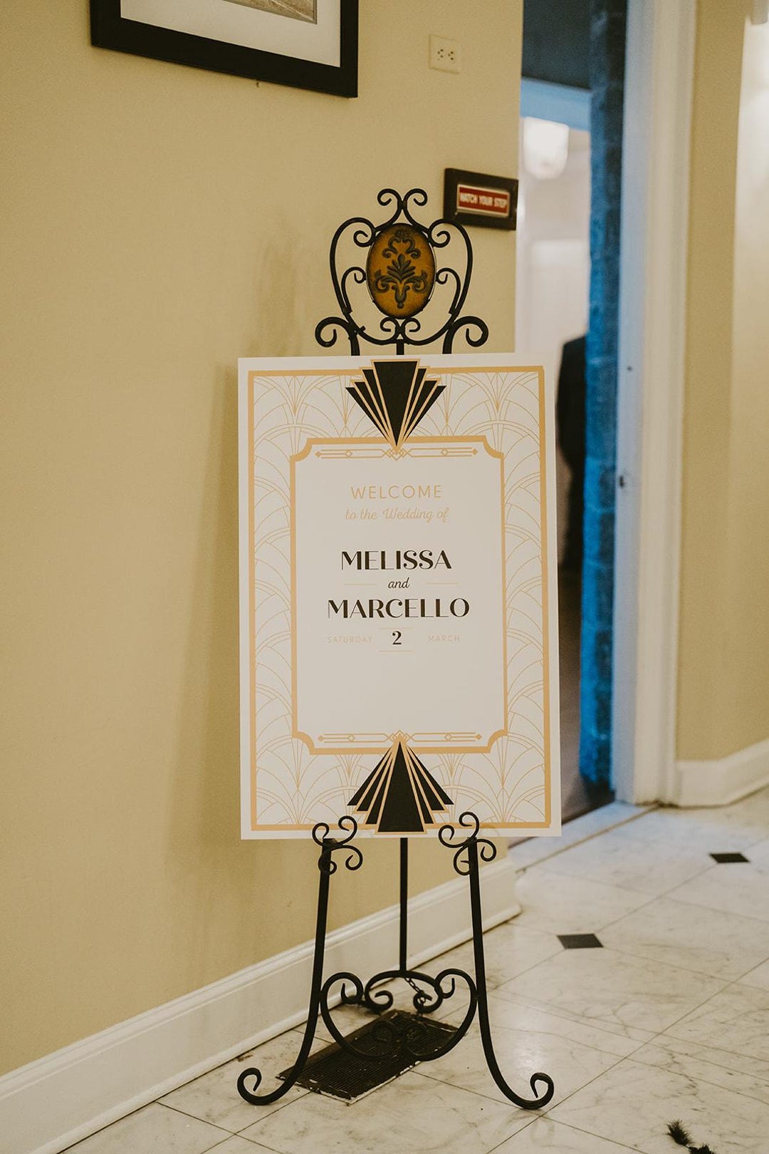 Great Gatsby Welcome Sign 24"x36" - Etsy