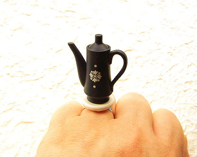 Kawaii Cute Japanese Ring Teapot - Etsy