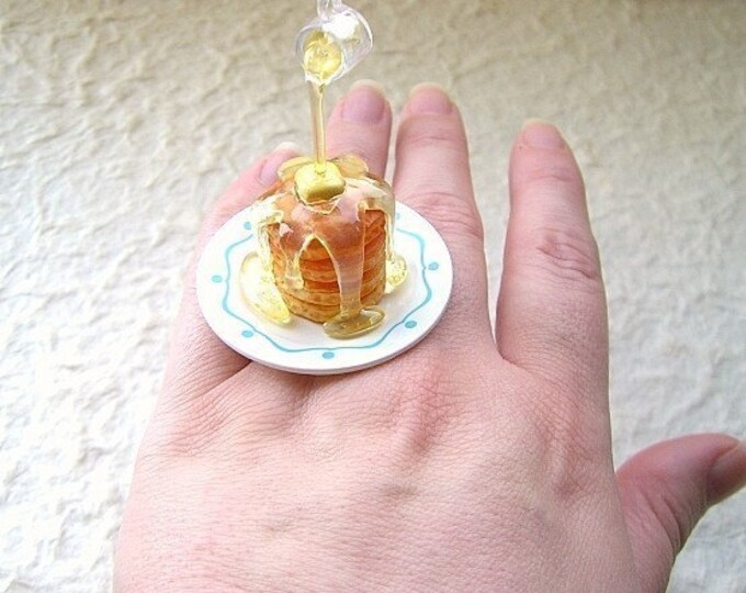 Kawaii Cute Japanese Floating Ring-pancakes With Syrup - Etsy