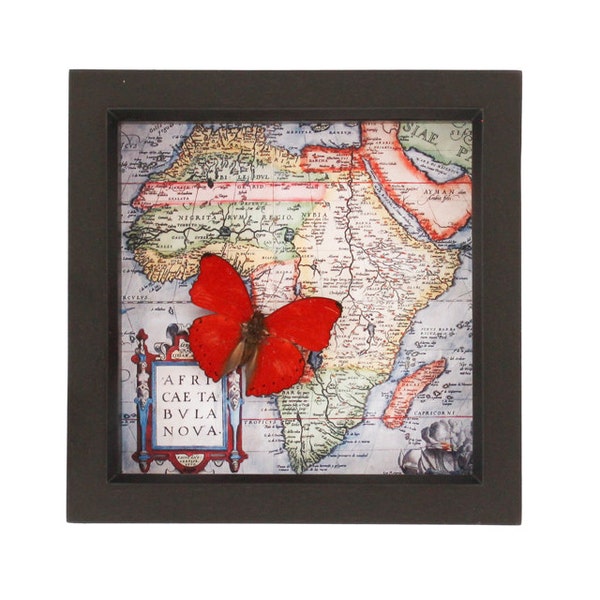 African Map Frame - Etsy