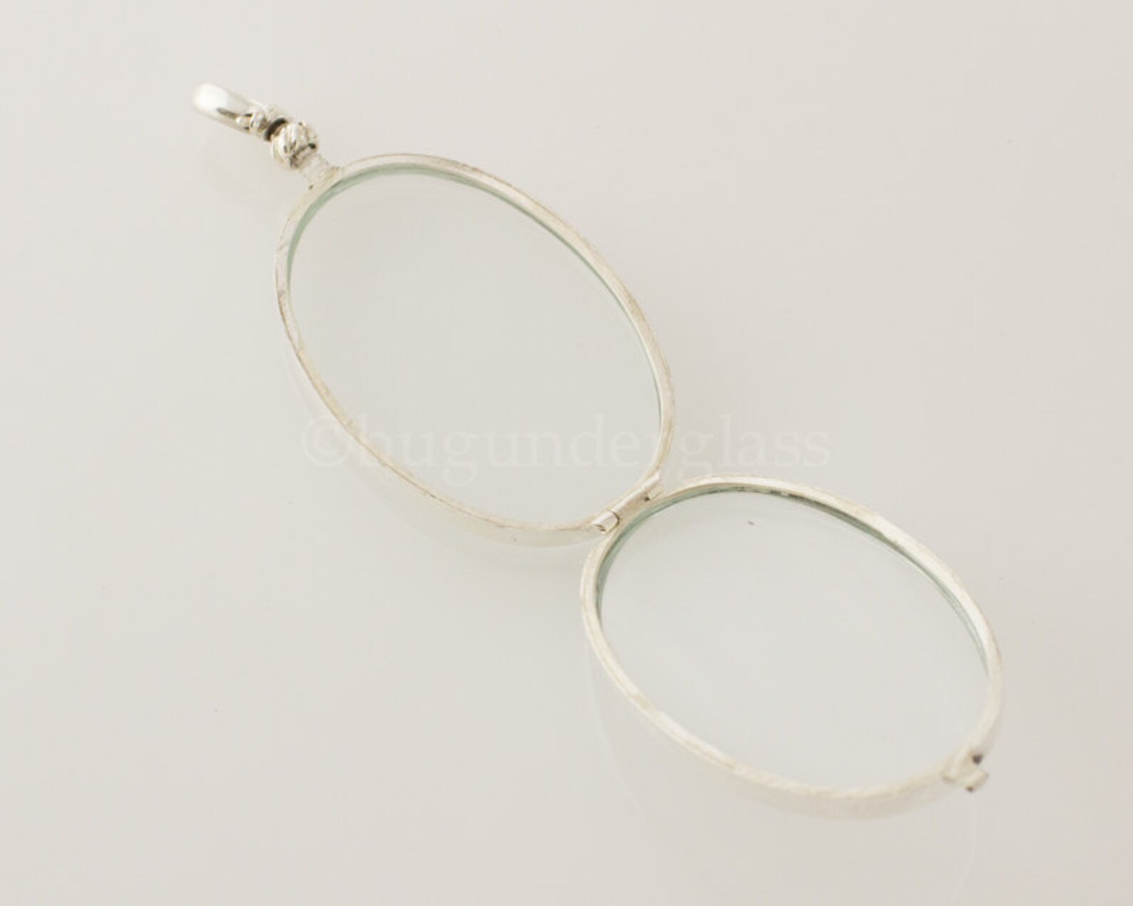 Large Oval Glass Locket Sterling Silver 4 - Etsy