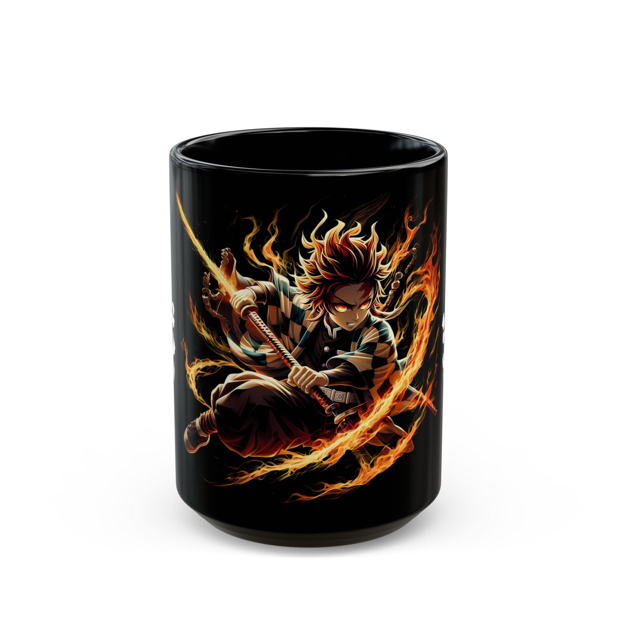 Anime Japanese Kanji Demon Slayer Destroy Demon Slayer Corps Tanjiro ...