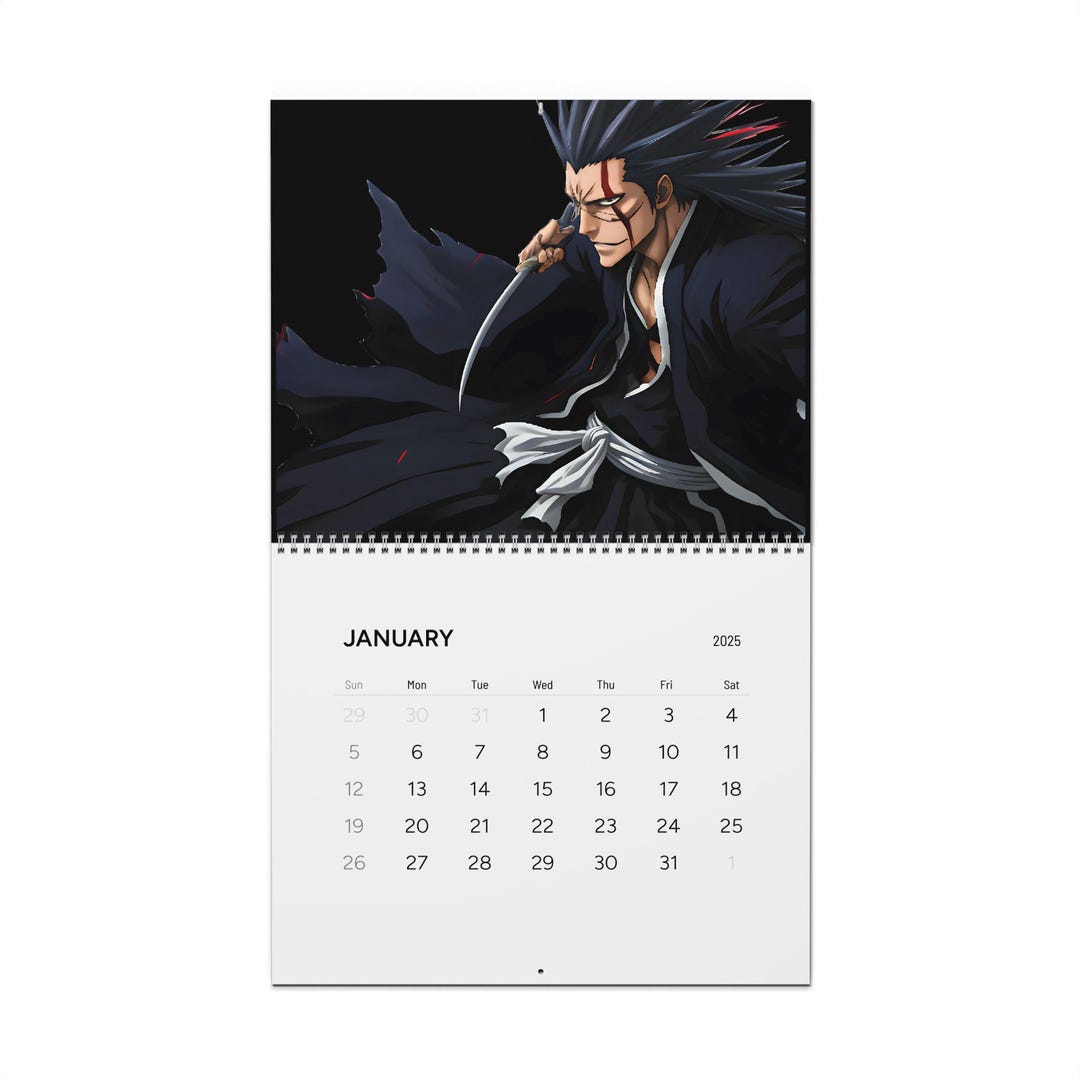 Japanese Anime Inspired AI Wall Calendars (2025) - Etsy