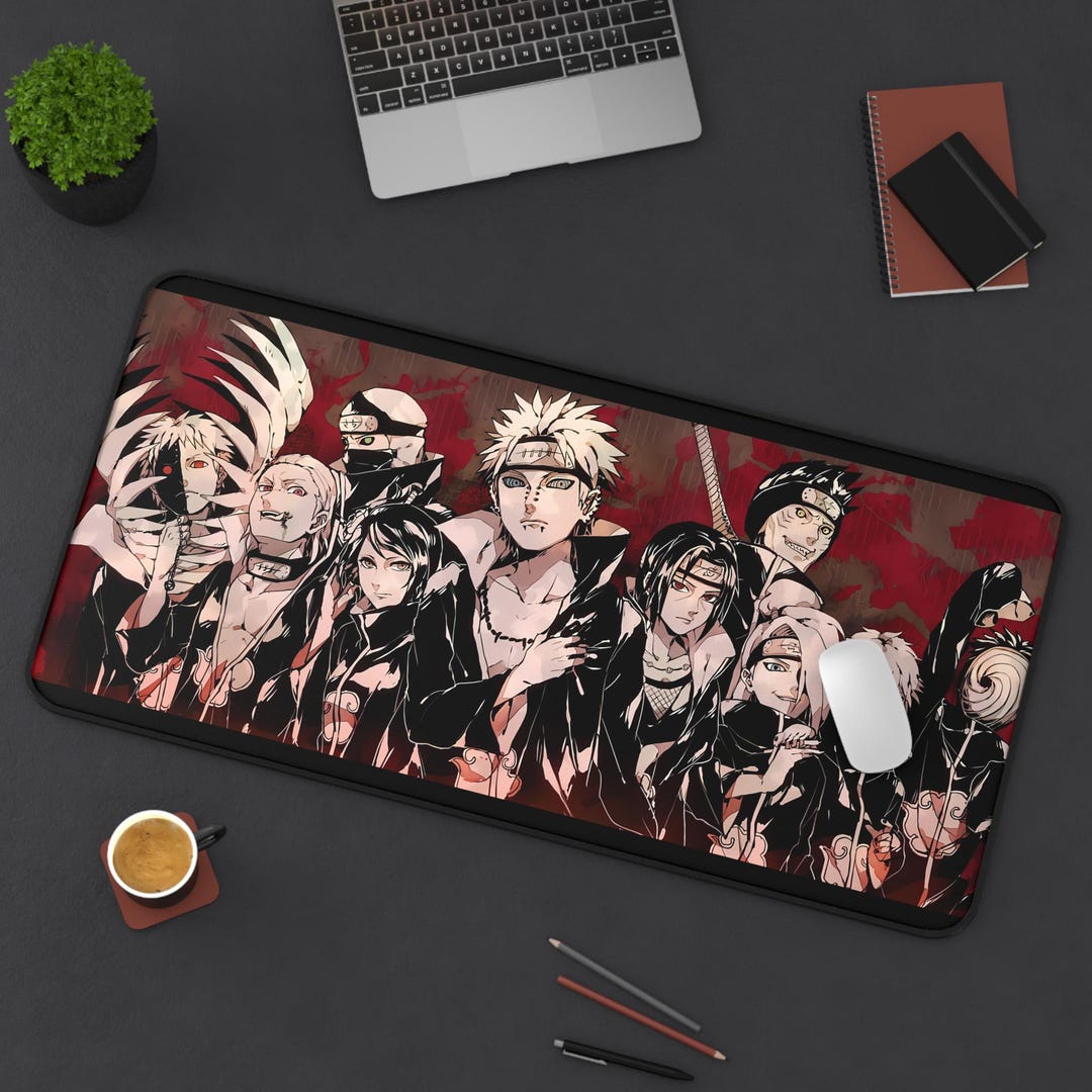 Japanese Anime Pain Itachi Akatsuki Office Computer Desk Mat - Etsy