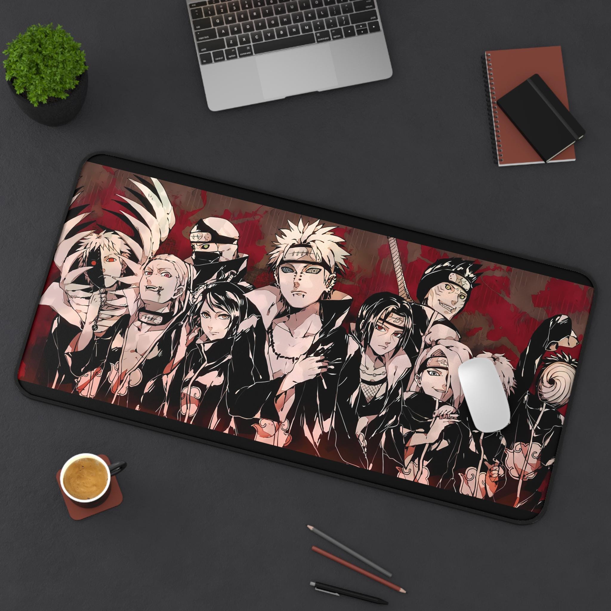 Japanese Anime Pain Itachi Akatsuki Office Computer Desk Mat - Etsy