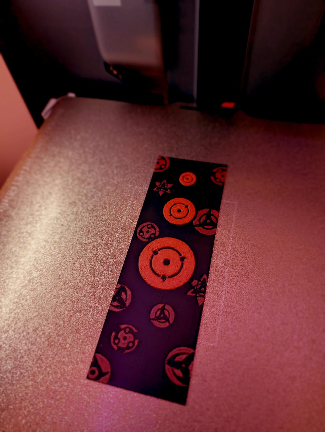 Sharingan 3D Printed Bookmark | Naruto-inspired Anime Design - Etsy