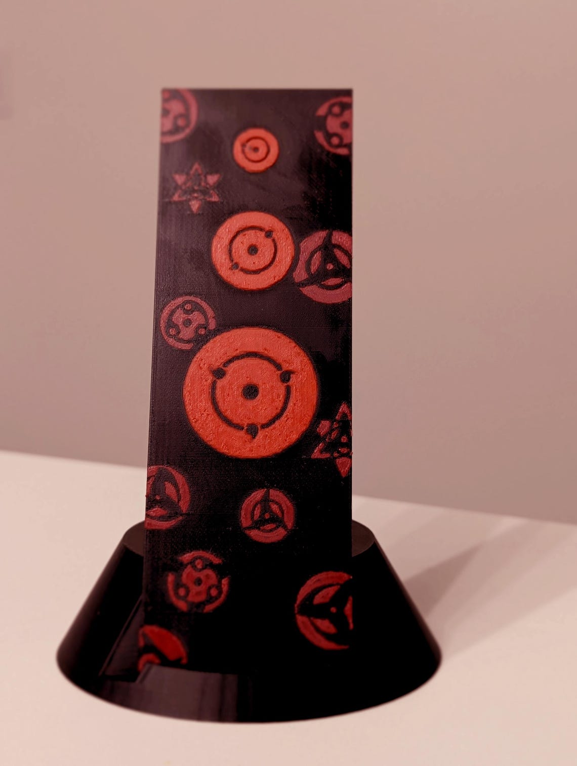 Sharingan 3D Printed Bookmark | Naruto-inspired Anime Design - Etsy