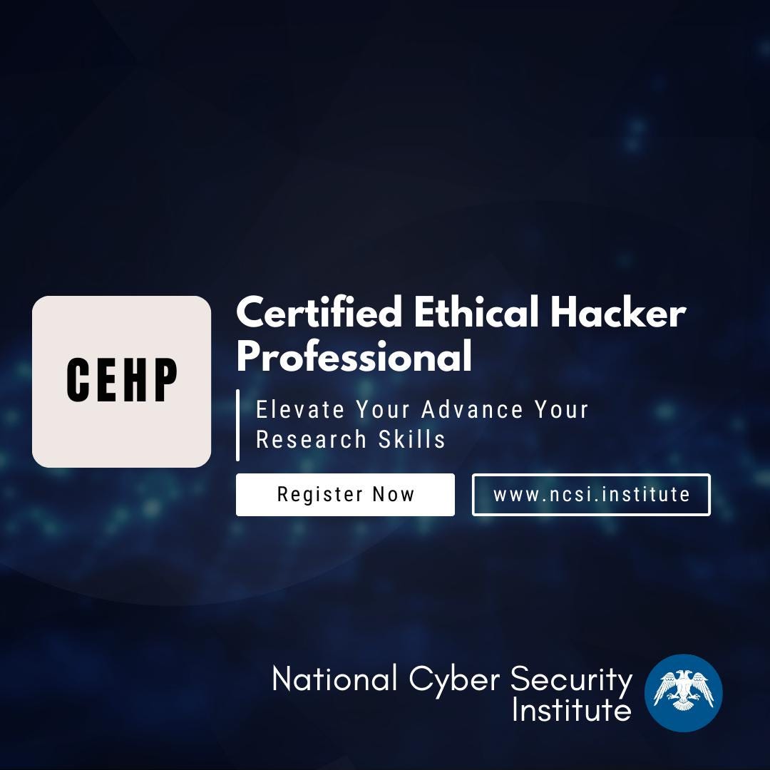 Certified Ethical Hacker Professional-cehp - Etsy