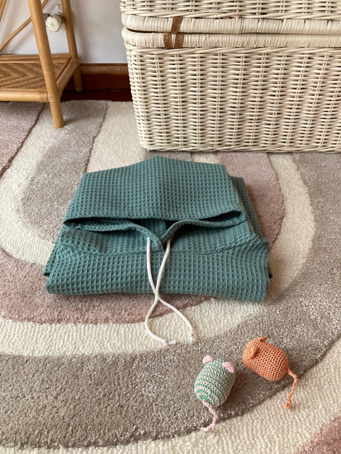 Changing Robe Poncho- One Size Surf Poncho Beachwear Outdoor Sewing ...