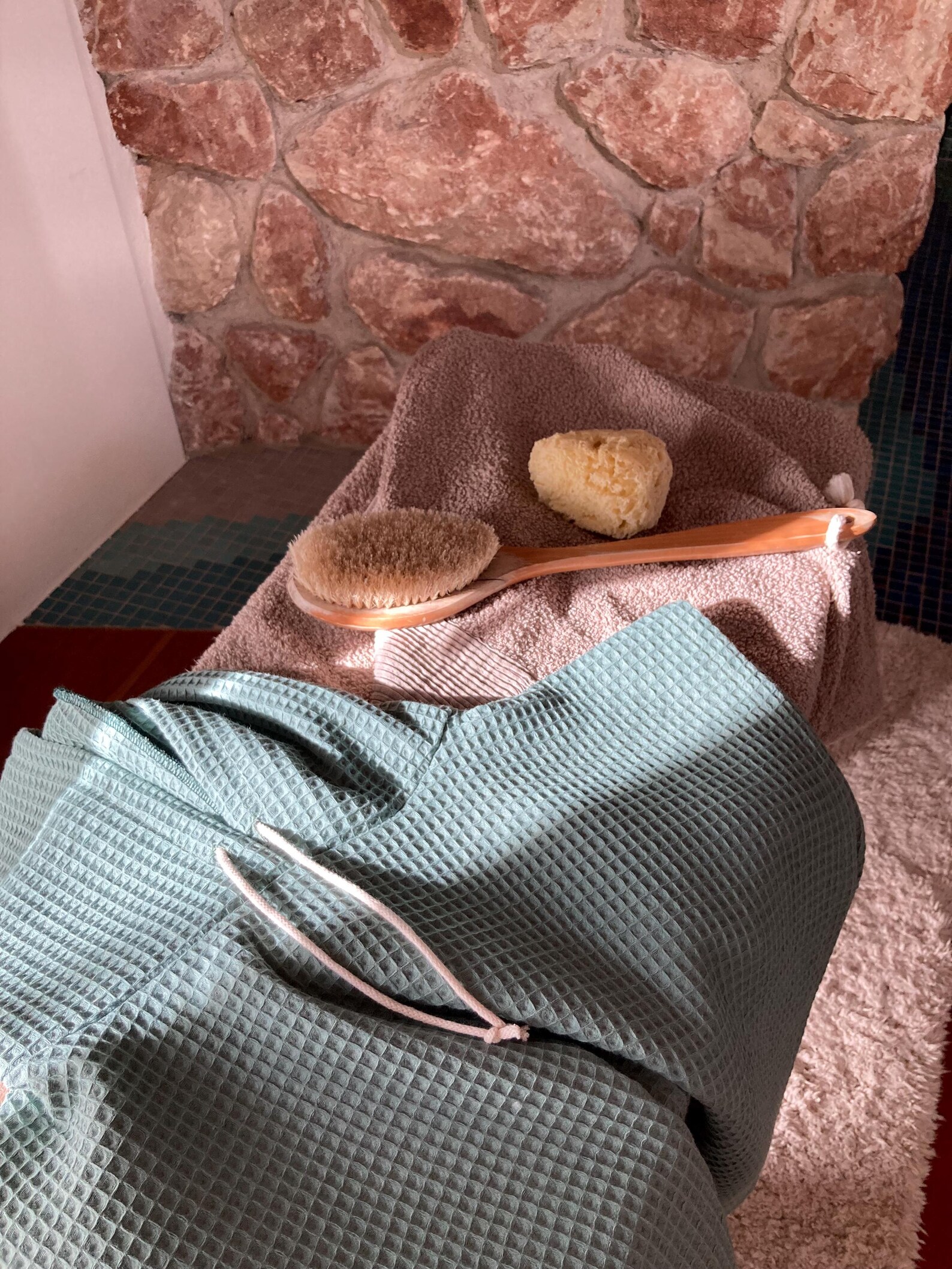 Changing Robe Poncho- One Size Surf Poncho Beachwear Outdoor Sewing ...