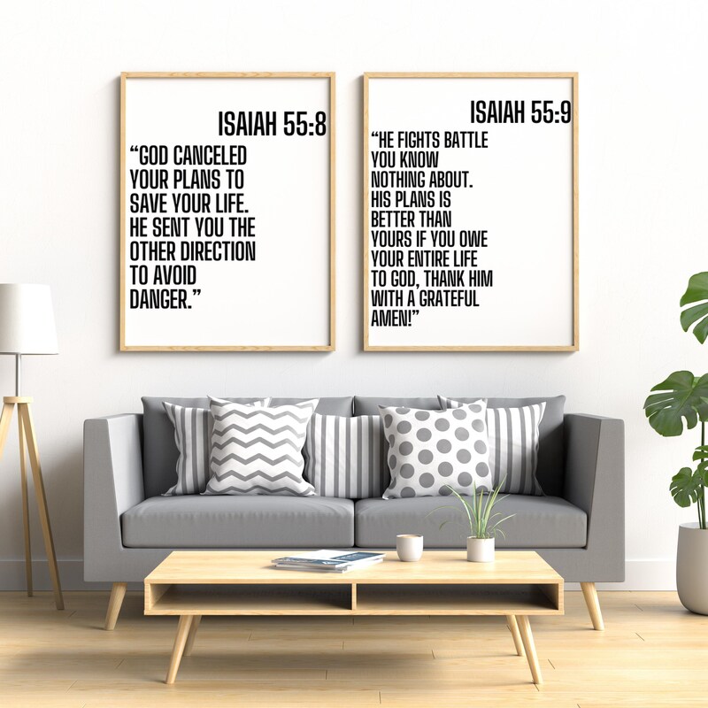 Isaiah 55 8 - Etsy