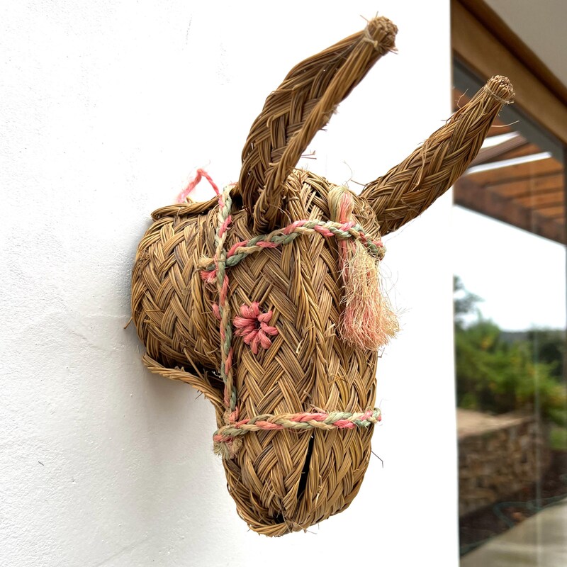 Rattan Animal Head - Etsy