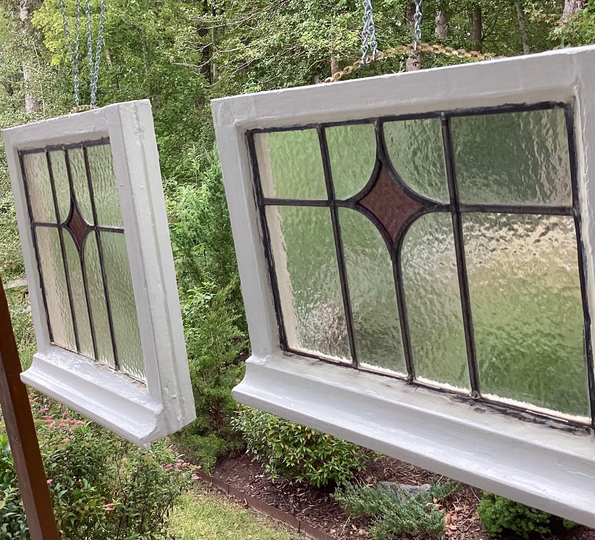 Antique Leaded Glass Panel, Antique Stained Glass, Antique Windows ...