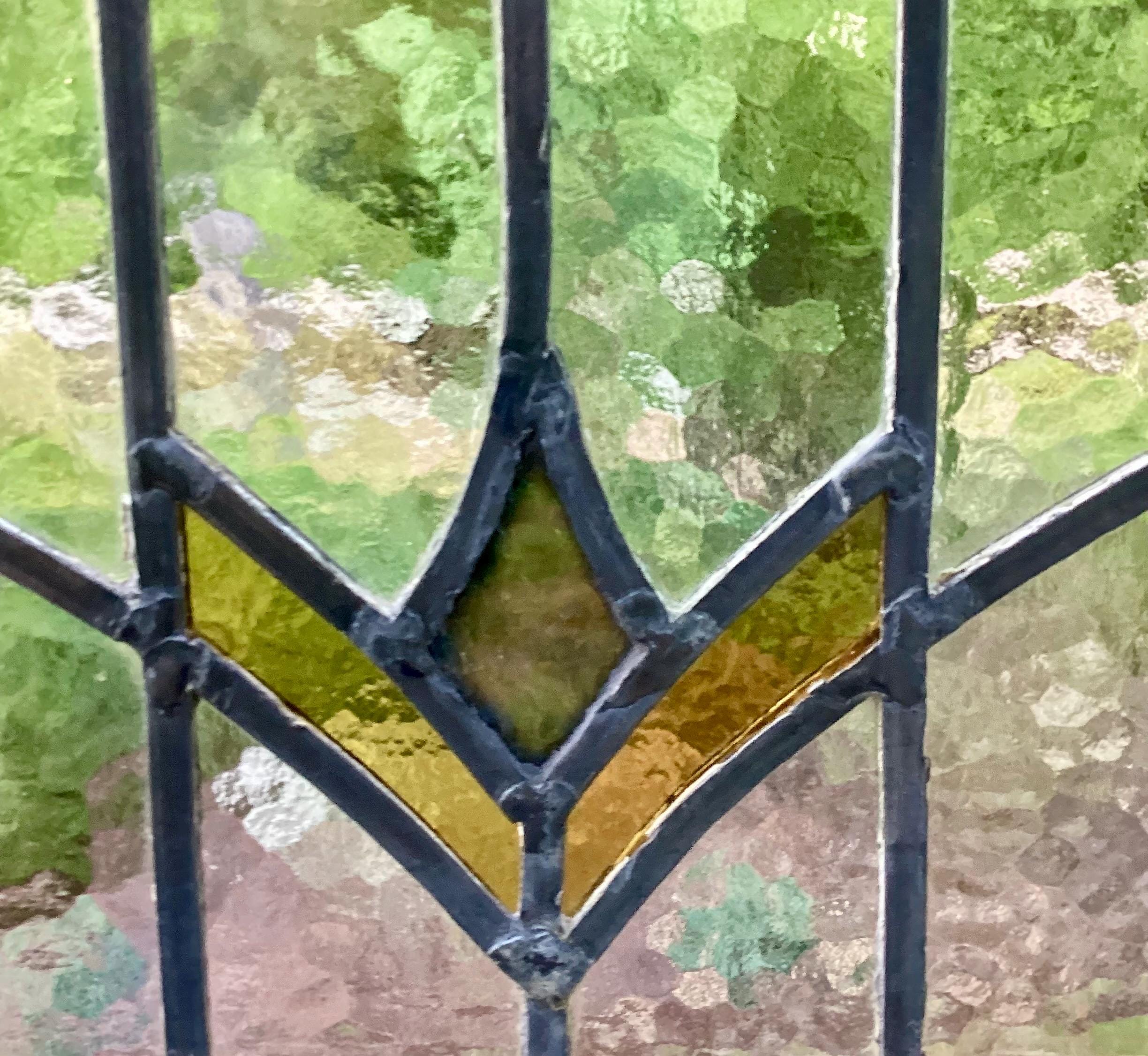 Antique Leaded Glass Panel, Antique Stained Glass, Antique Windows ...