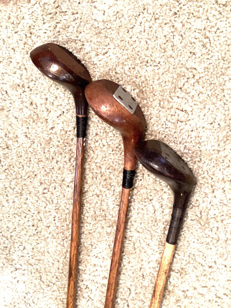 Antique Hickory Shaft Junior Golf Club Set: Collectible Golf Antiques ...