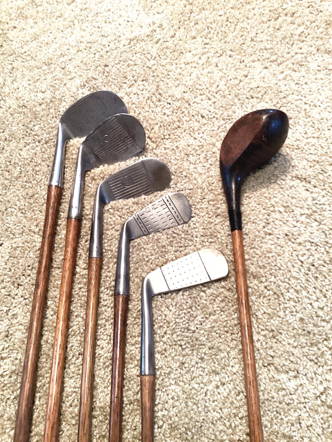 060- Ladies Golf, Wood Shaft Golf Clubs for Women,hickory Clubs,golf ...