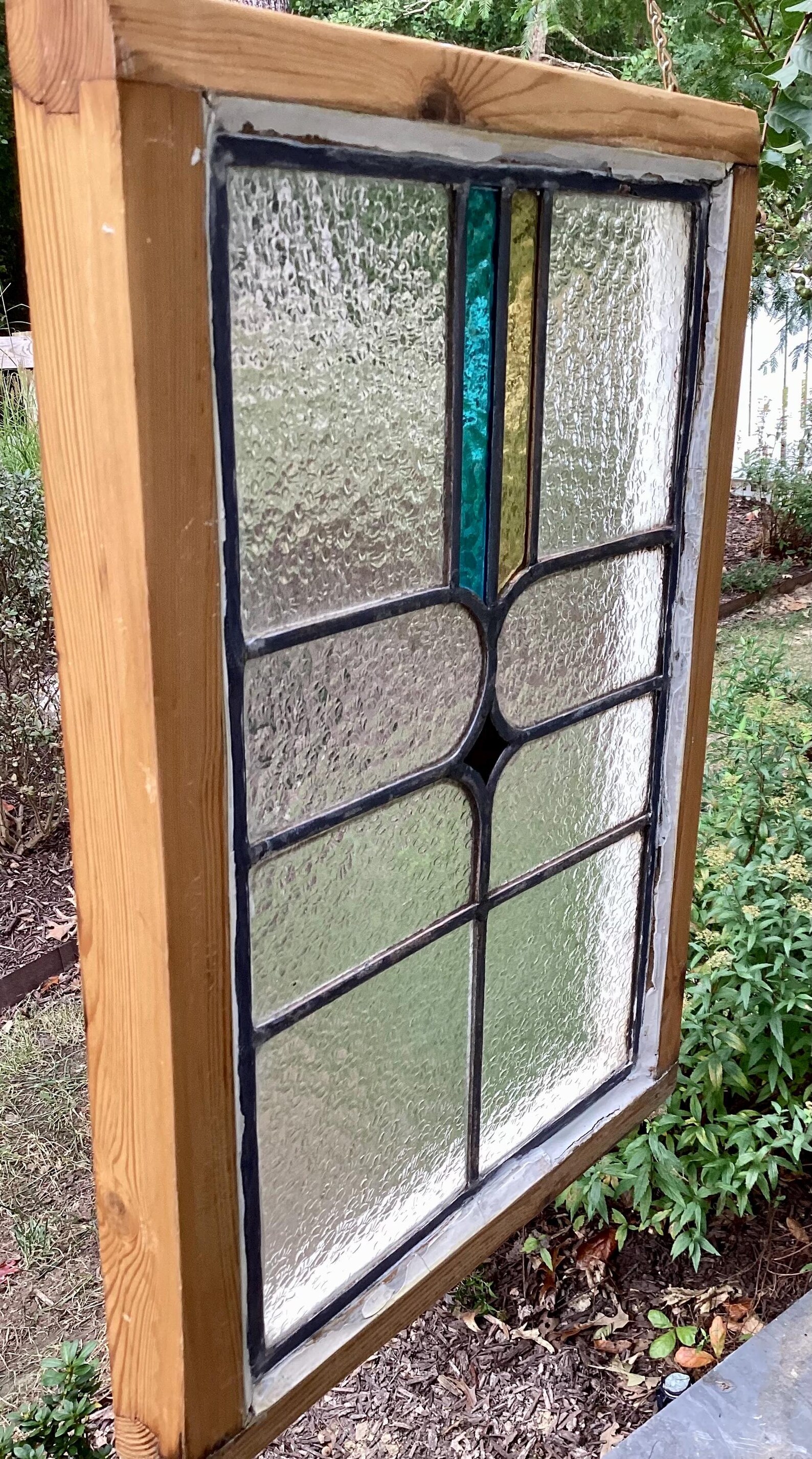 Antique Leaded Glass Panel, Antique Stained Glass, Antique Windows ...
