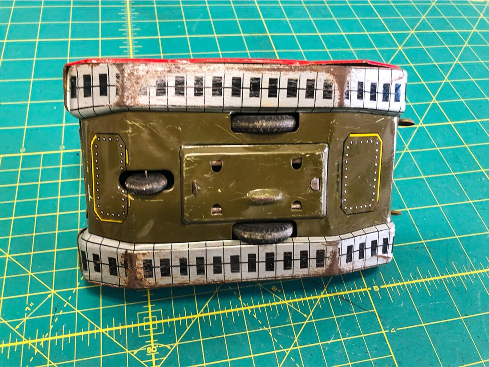 Tin Tank Toy Made in Japan Vintage U.S.A Army 10459 - Etsy