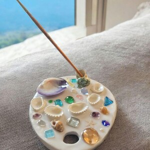 Handmade Mermaid Seashell Artist Palette, Coastal Ocean Inspired - Etsy