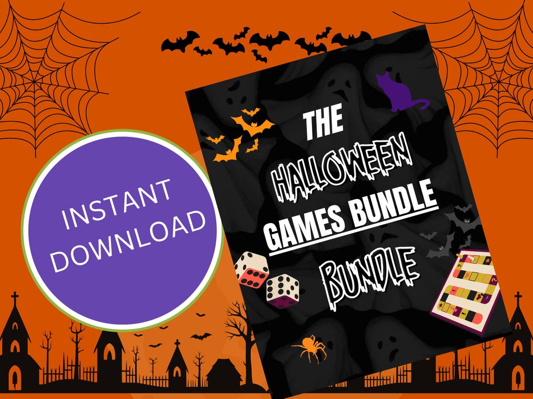 Halloween Game Bundle - Etsy