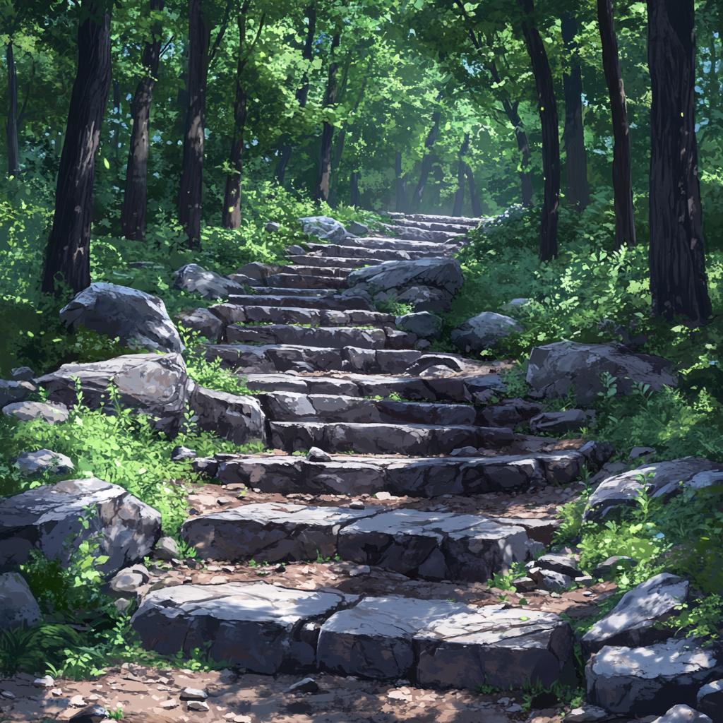 24 Forest Path Clipart, Nature Trail Illustration, Woodland Walk ...