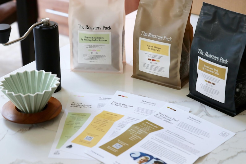 Specialty Coffee Subscription Box: Whole Bean or Ground - Roasters Pack ...