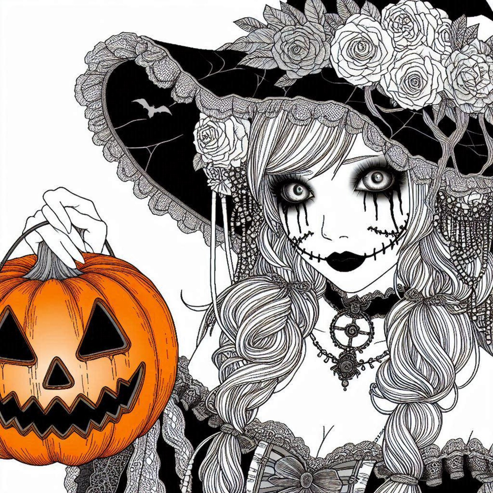 Halloween Creepy, Scarry Printables, Fright and Fun, Printable ...