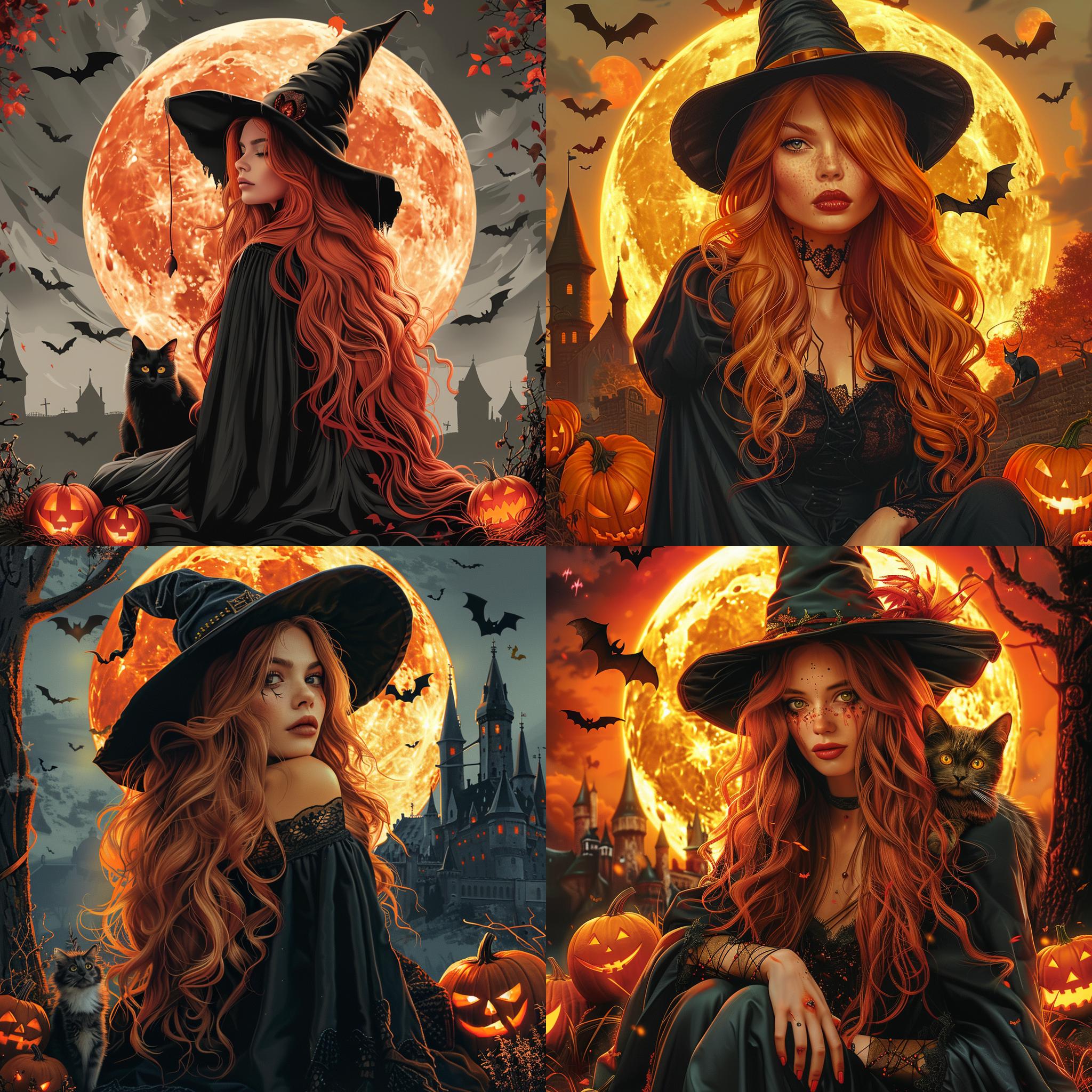 24 Halloween Witch Clipart, Spooky Halloween Art, Witch Clipart ...