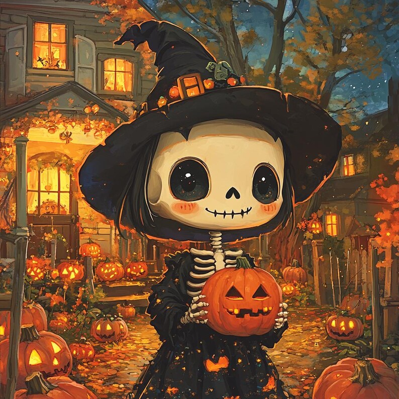 24 Halloween Clipart, Spooky Haunted House Digital Art, Halloween ...