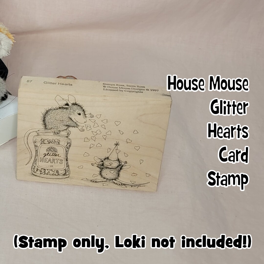 LAST CHANCE Retired, Rare House Mouse DIY Card, Collectible Vintage ...