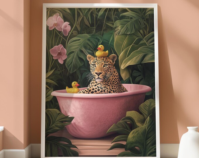CHEETAH WALL ART Prints, Set of 3, Safari Animals Art, Colorful Cheetah ...