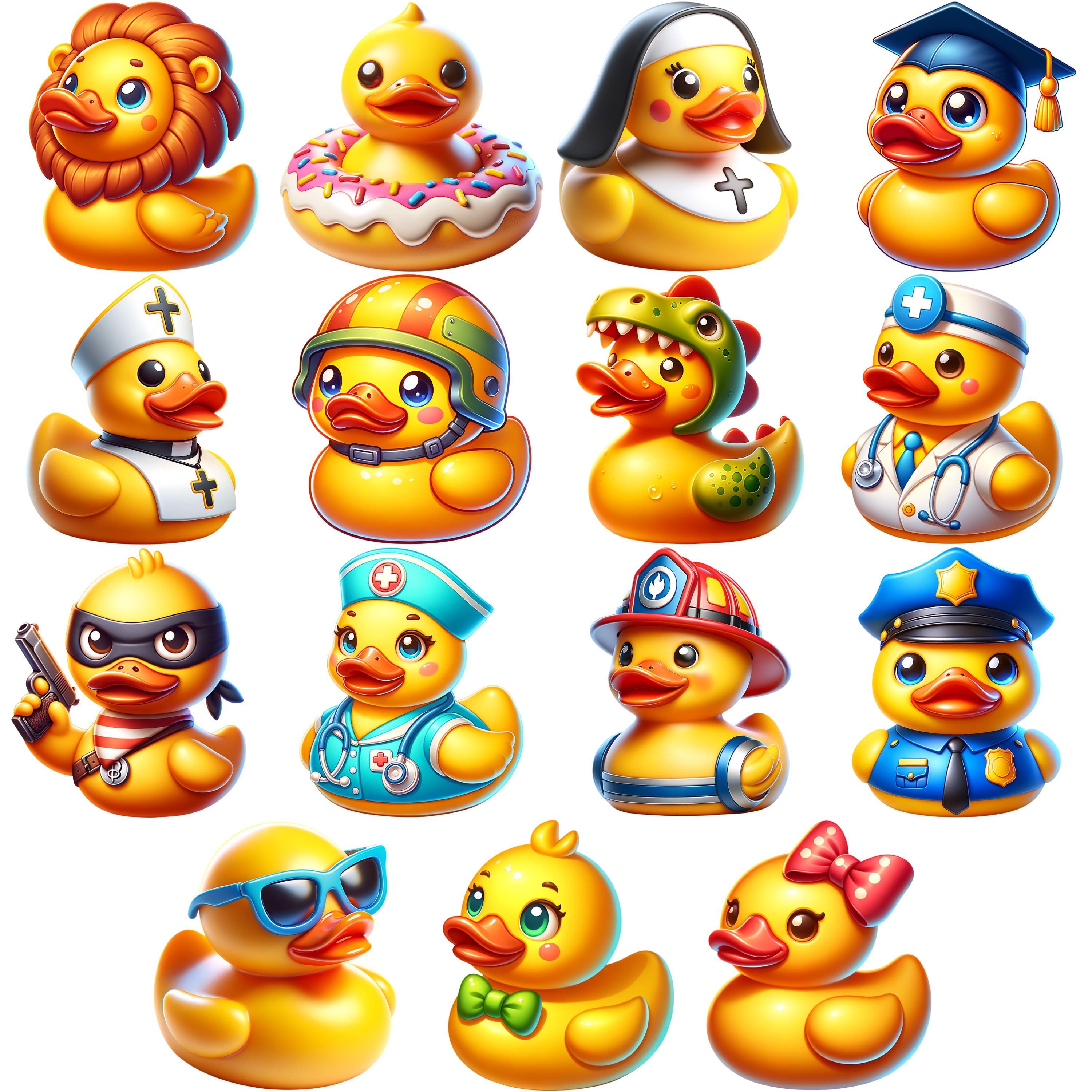 Cartoon Rubber Duck