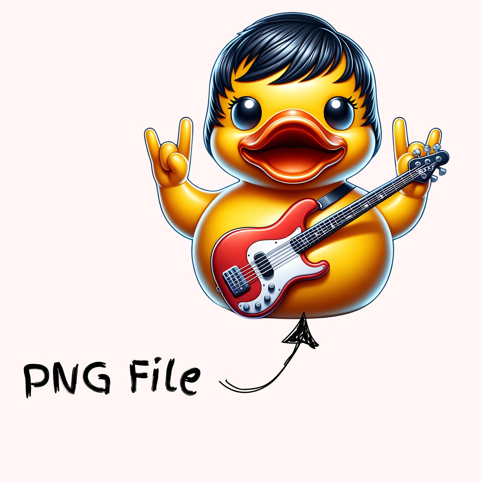 Rubber Ducky Clipart Bundle 15 PNG High Quality Cartoon Duck Files Cute ...