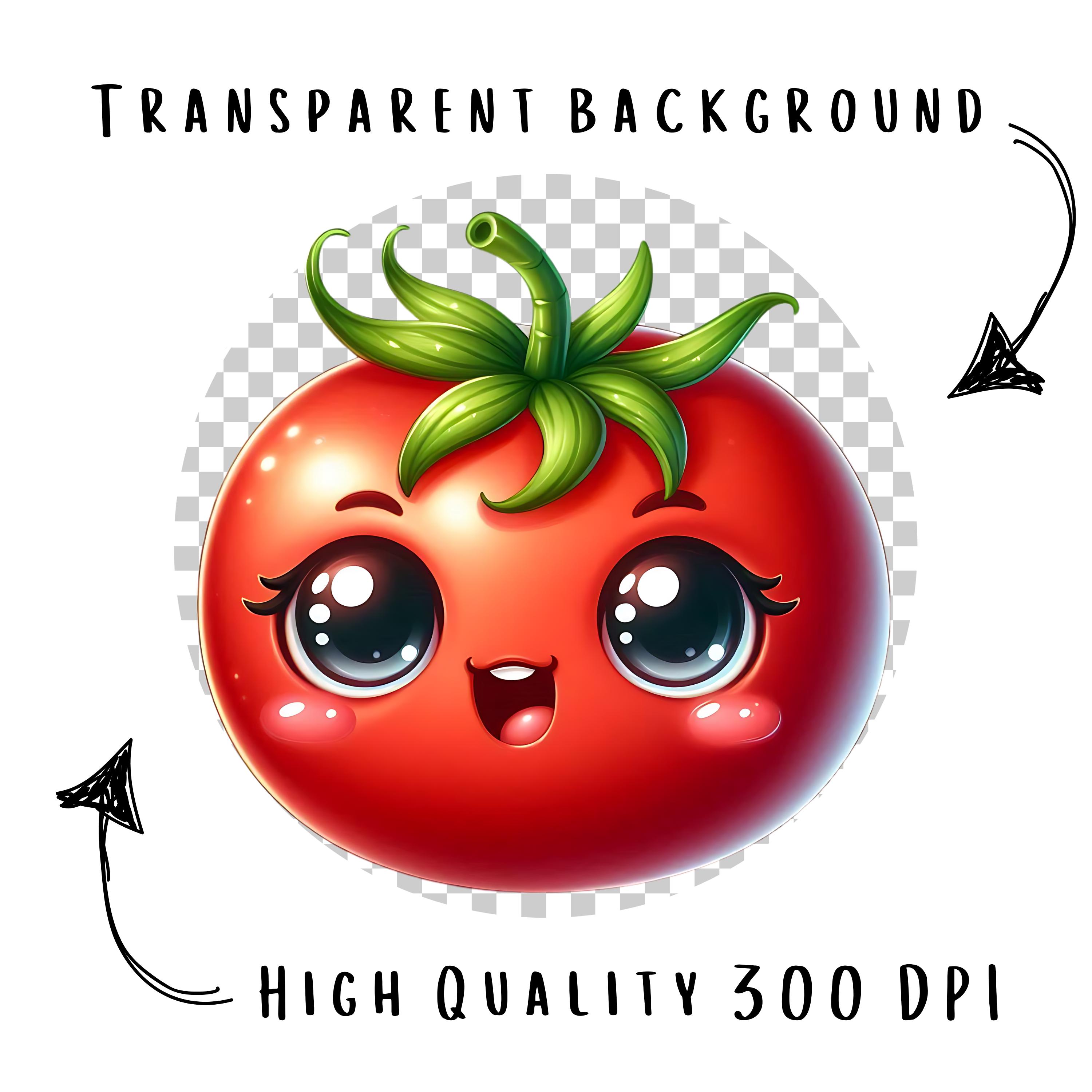 Cute Vegetables Clipart Bundle 28 PNG Happy Vegetable Faces Printable ...