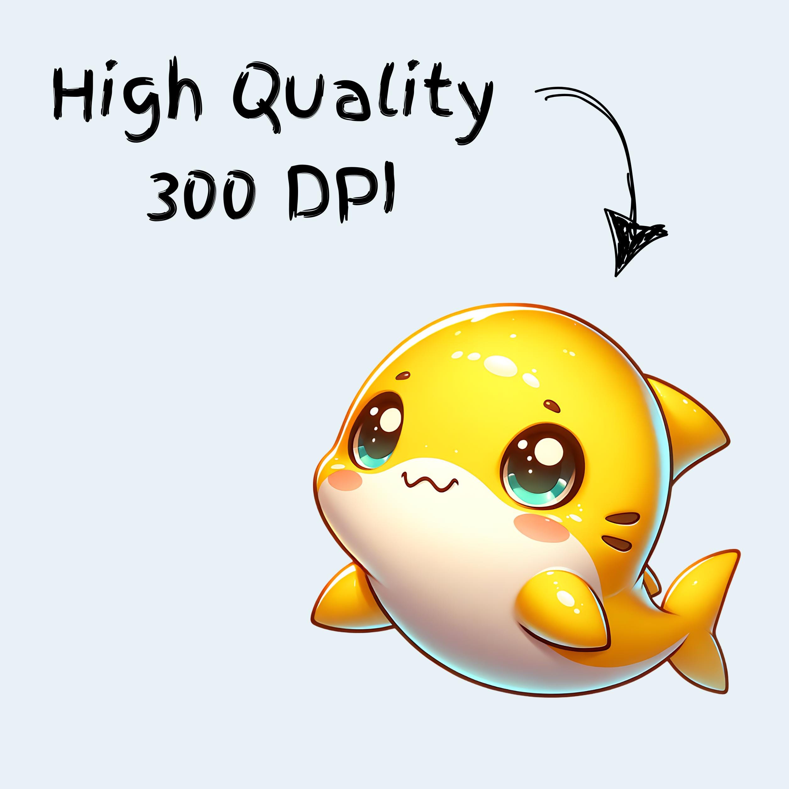 Baby Shark Clipart Bundle 15 PNG Cute Shark Clip Art for Teachers ...