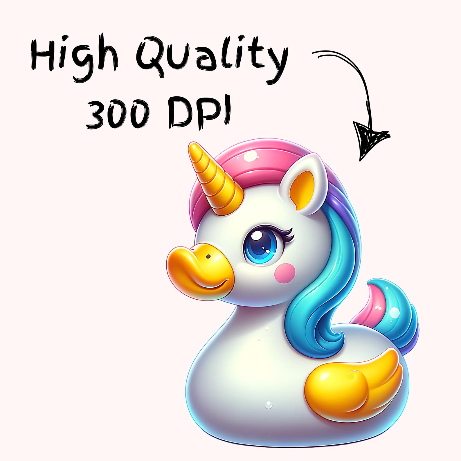 Rubber Ducky Clipart Bundle 15 PNG High Quality Cartoon Duck Files Cute ...